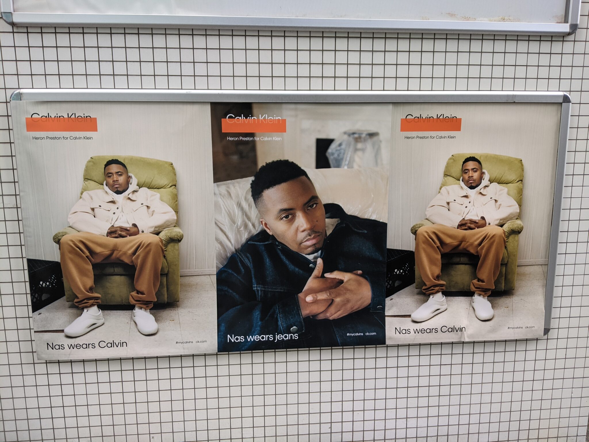 CALVIN KLEIN SPRING/SUMMER COLLECTION PROMO ON RAPPER NAS – WANDER ...